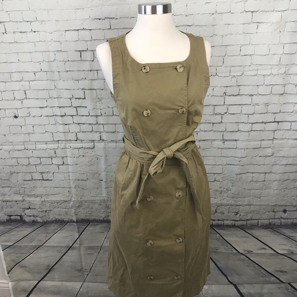 J. Crew | Dresses | J Crew Garmentdyed Trench Dress G499 | Poshmark
